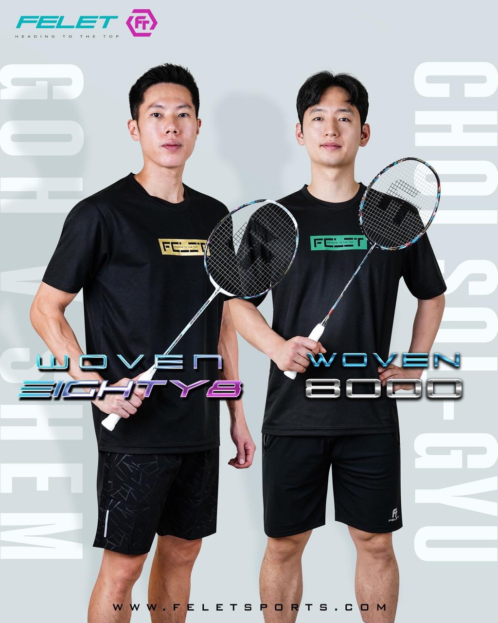🔥ฮ๊อตฮิตสุดๆ🔥 FELET WOVEN EIGHTY8🏸 ไม้แบดของนักบู๊ตำนาน Goh V Shem ตบ ...