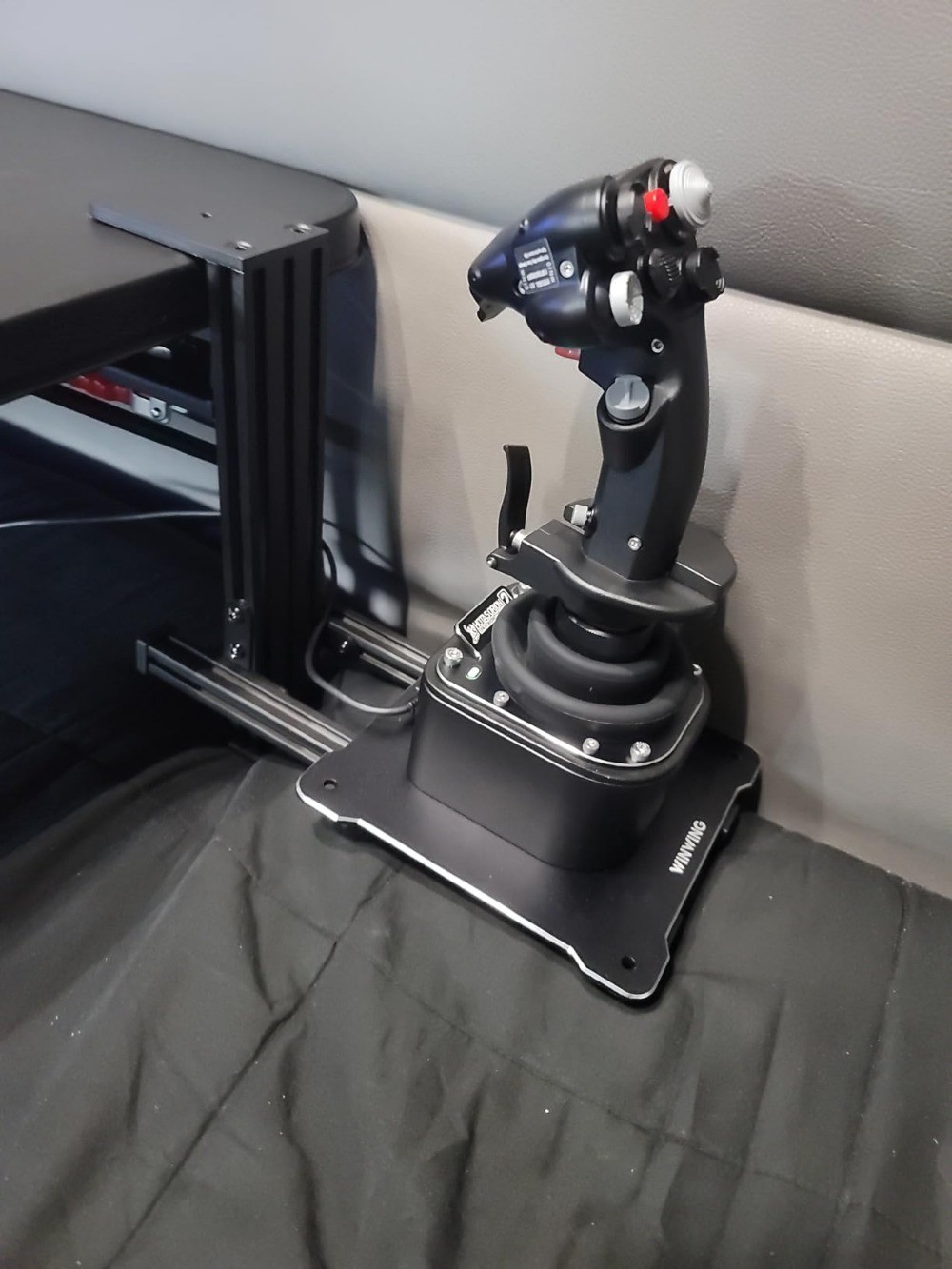 เดสก์ท็อปจําลอง Flying Joystick Bracket คันเร่ง x56 Tumaster Warthog ...