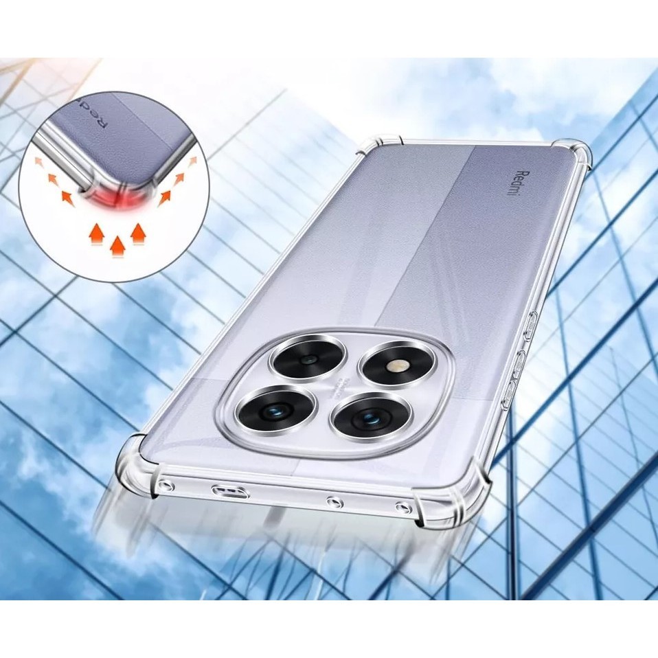 เคสใส กันกระแทก มีทุกรุ่น! สำหรับ Redmi Note14 Note14Pro + 4G/5G 14C A3 A2Plus A1 13C 12C 12 13 ...