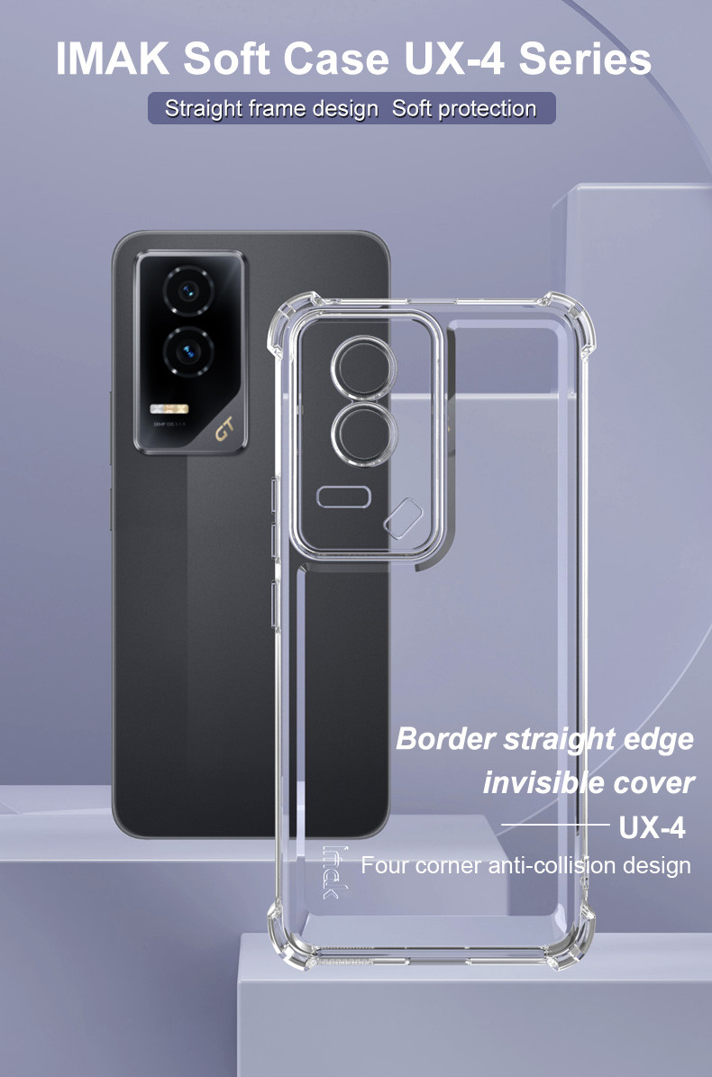 เคส Honor GT 5G IMAK UX-4 Series กรอบตรงปกอ่อนสําหรับ Honor GT 5G | Shopee Thailand