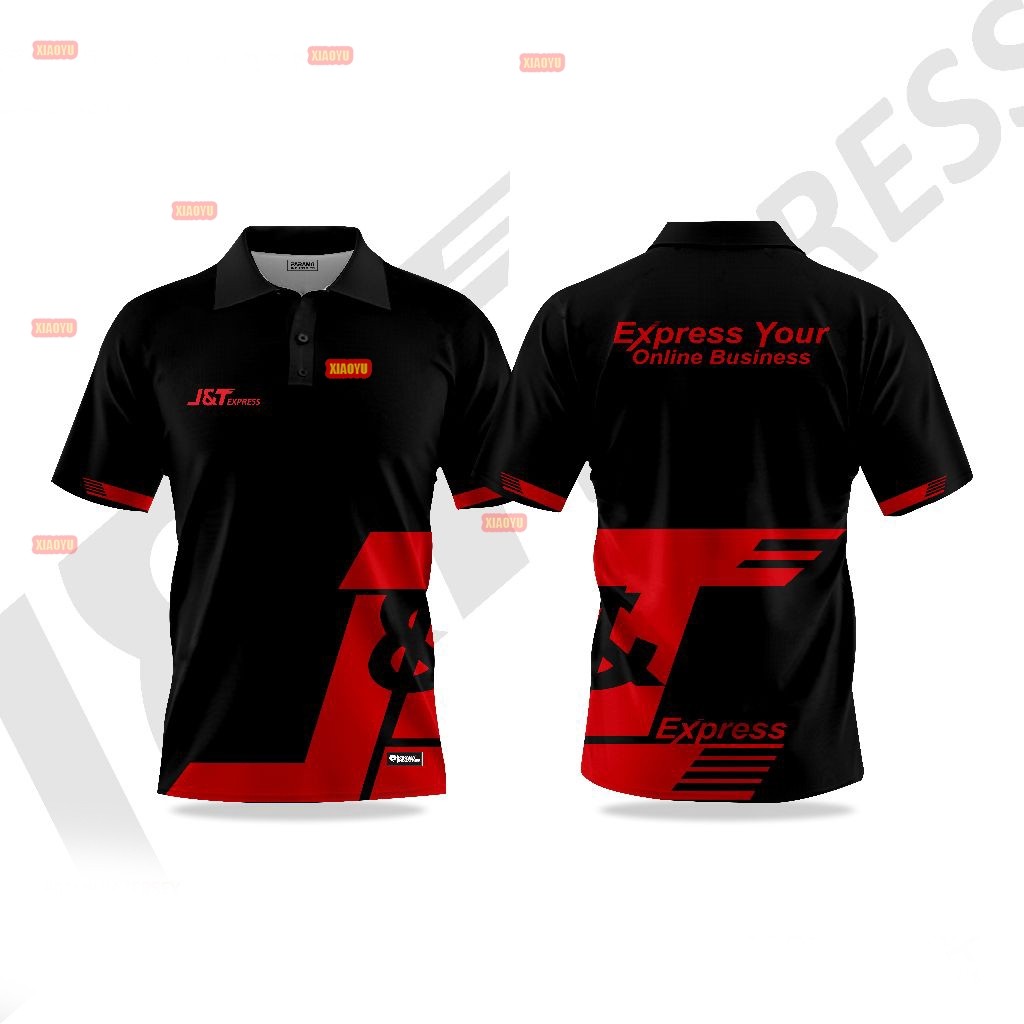 พารามา!! | Jnt Express Jersey พิมพ์เต็ม Cool J&t Package Courier Driver ...