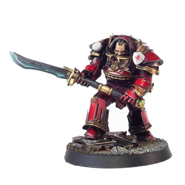 [โมเดล Warhammer] Star Warrior Hammer Terminator Consul M-56 Warhammer ...
