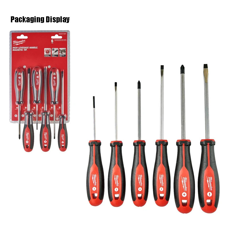 ชุดไขควง Milwaukee 4932471807 6 ชิ้น SCREWDRIVER SET แอพพลิเคชั่นแรงบิด ...
