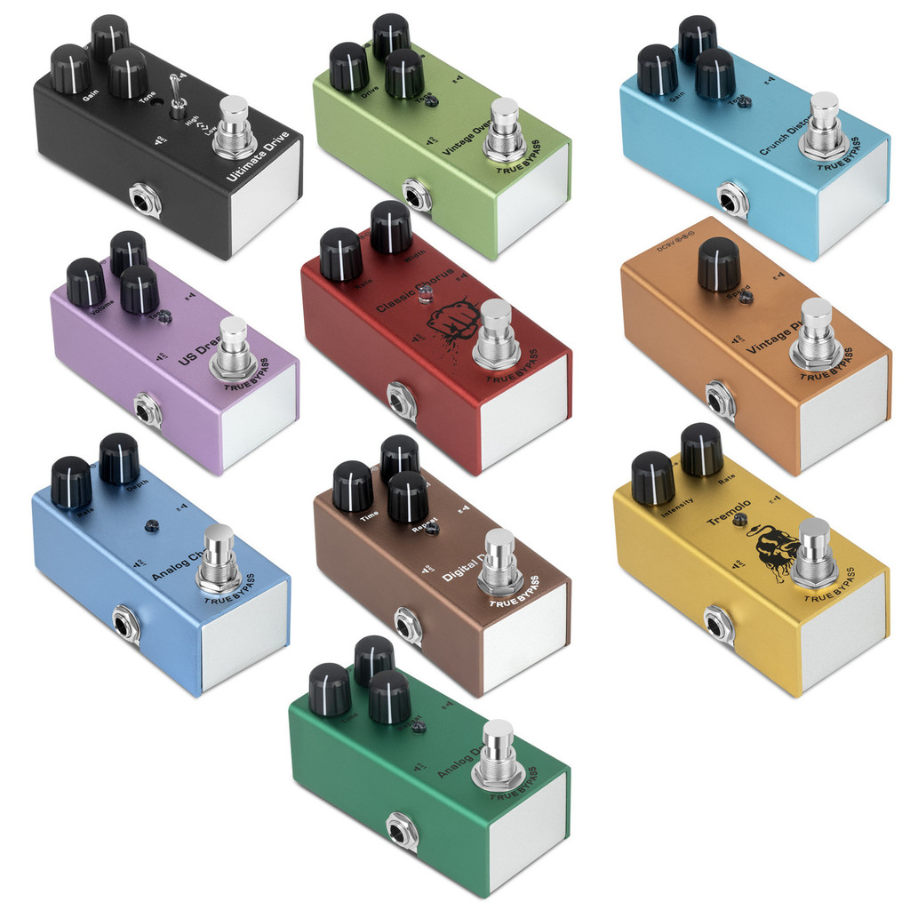 กีตาร์ไฟฟ้าผลเหยียบ กีตาร์เหยียบ Vintage Overdrive Ultimate Drive ...