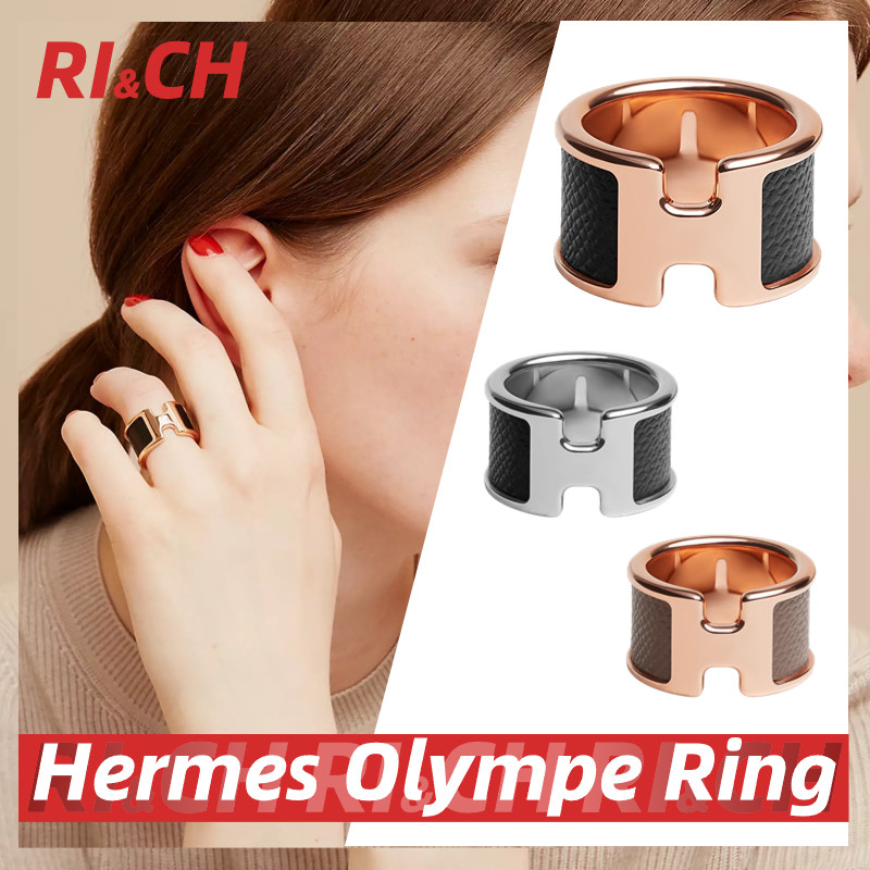 #Rich Hermès ราคาถูกที่สุดใน Shopee แท้Olympe Ring แหวน Hermes | Shopee Thailand