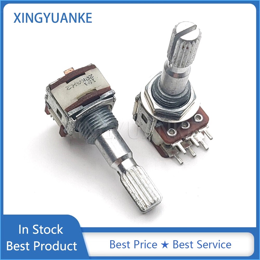 1 ชิ้น/ล็อต 12 ประเภท A20K Precision Potentiometer A20K * 2 คู่ 6-Pin ...