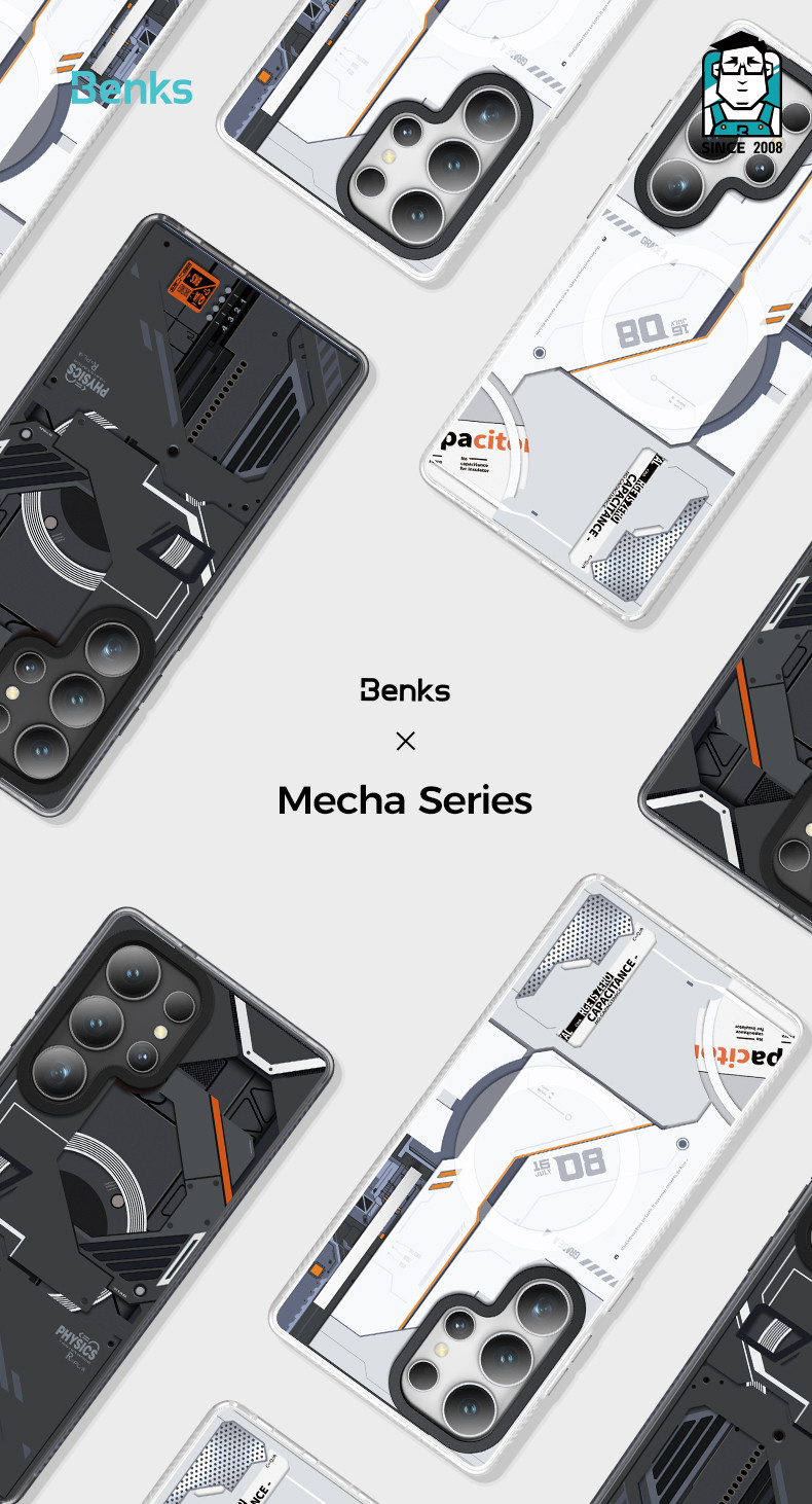 SAMSUNG [Benks Official] Benks Mecha Magneticกันกระแทกเคสโทรศัพท์สําหรับSamsung S25 Ultra S25U ...