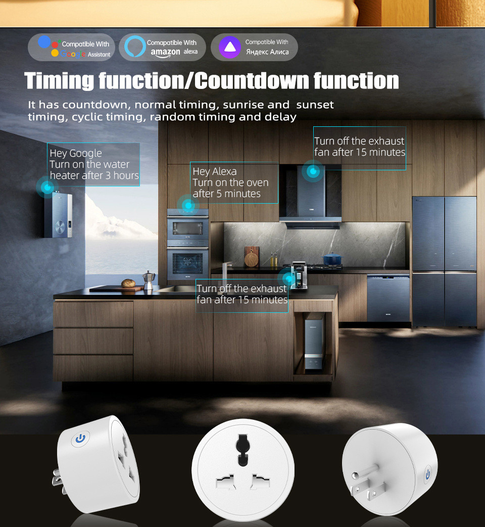 Tuya Smart Wi-Fi Universal Plug สมาร์ทปลั๊กเปิดปิดผ่านแอพและสั่งงานด้วย ...