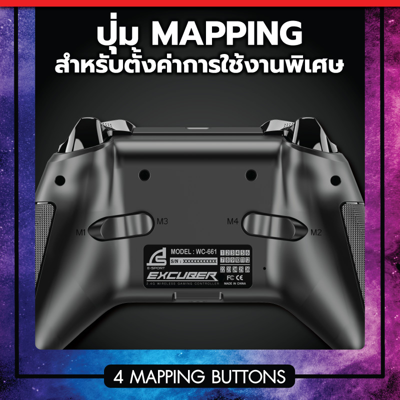 SIGNO GP-660 EXCELER GAMING CONTROLLER จอยเกม จอยคอนโทรลเลอร์ | Shopee ...