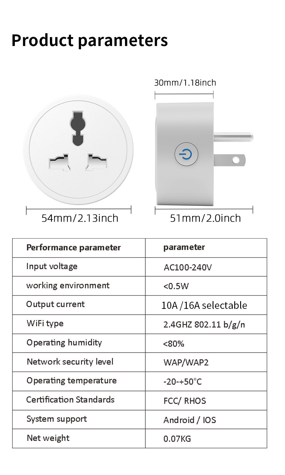 Tuya Smart Wi-Fi Universal Plug สมาร์ทปลั๊กเปิดปิดผ่านแอพและสั่งงานด้วย ...