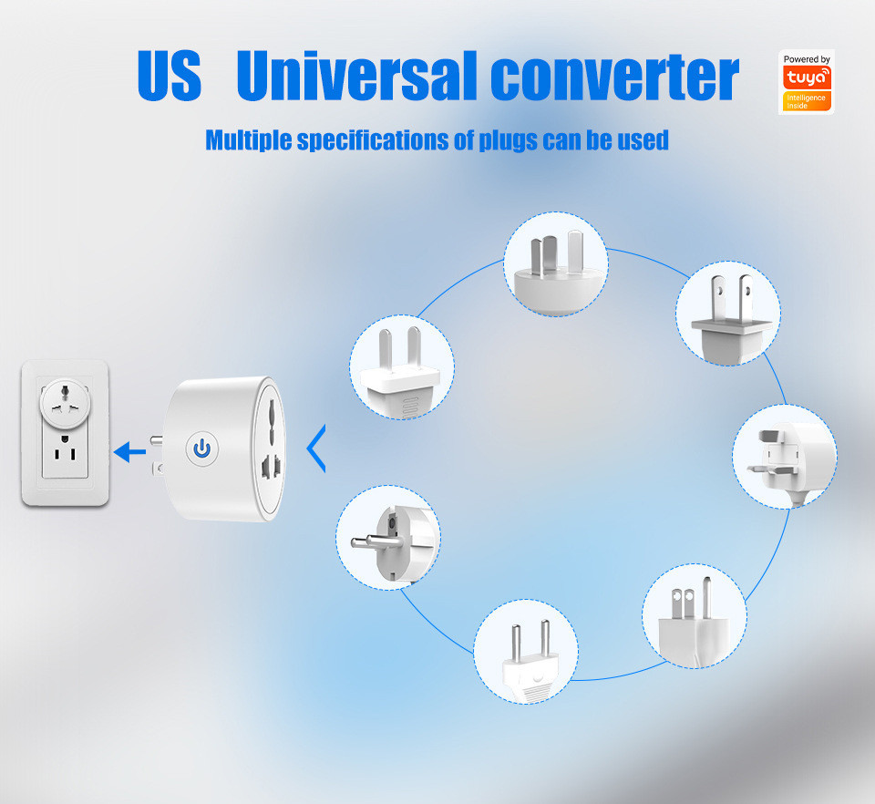 Tuya Smart Wi-Fi Universal Plug สมาร์ทปลั๊กเปิดปิดผ่านแอพและสั่งงานด้วย ...