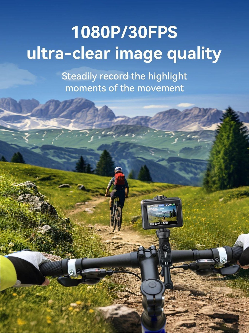 [ประกัน 1 ปี] HOCO DV100 กล้องแอคชั่น ชัดระดับ 1080P/30fps จอIPS 2 นิ้ว ...