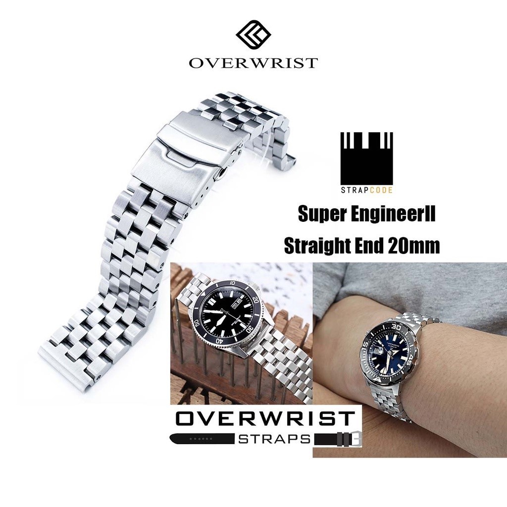 สายนาฬิกา super engineer II straight end 20mm | Shopee Thailand