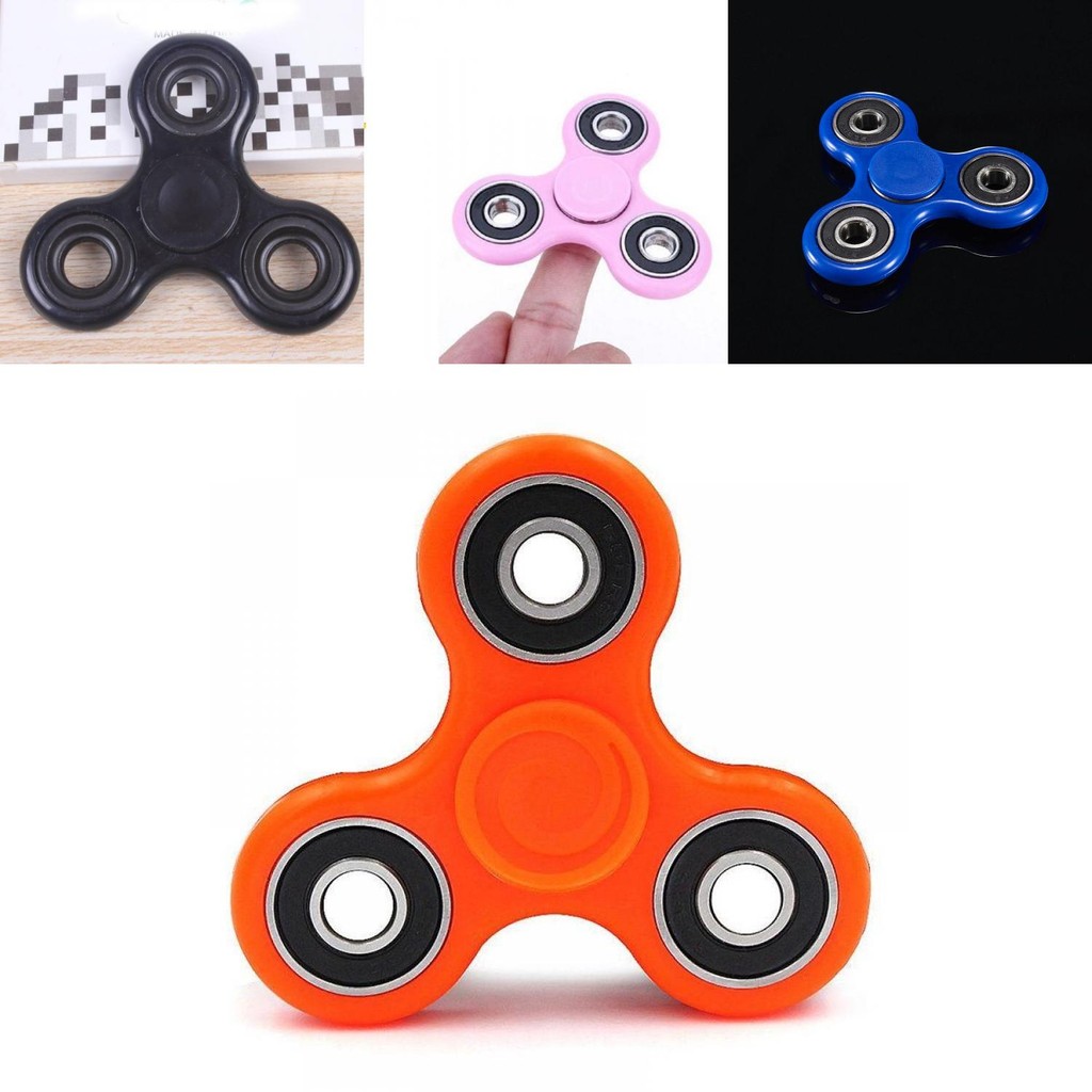 Tri Finger Spinner เพื่อการผ่อนคลายและสมาธิพร้อมแบริ่งเหล็ก 608 สีหก ...