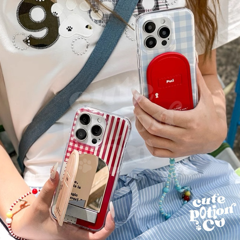 (PRE-ORDER) PUUI IPHONE CASE WITH MIRROR | Shopee Thailand