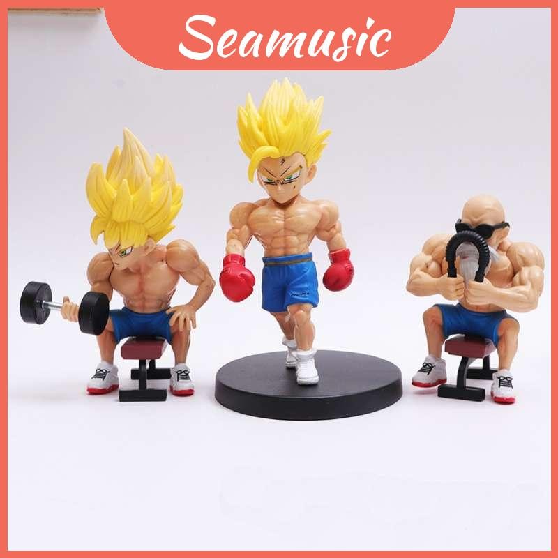 Ball Fitness Dragon Goku Muscle Strengthening Master Roshi Vegeta Model ...