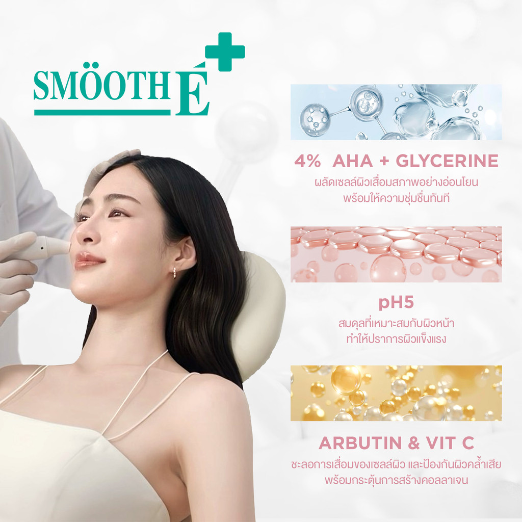[ใหม่!] Smooth E White Babyface Spotclear ไวท์โฟมไม่มีฟอง รีเซ็ตผิวฉ่ำโ ...
