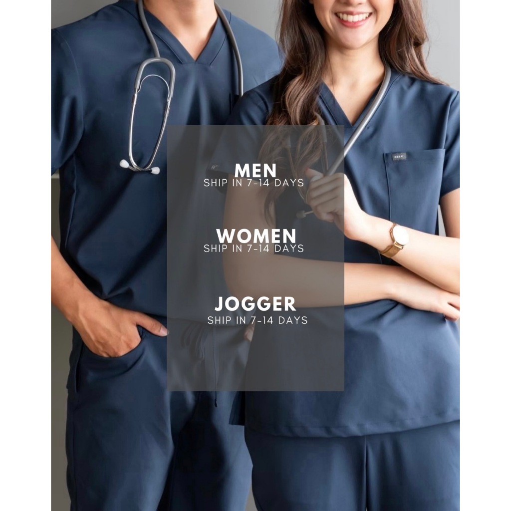 2024 REKA SCRUBS - สี Midnight Blue - BEATRIX (ชุดสครับแพทย์ พยาบาล ...