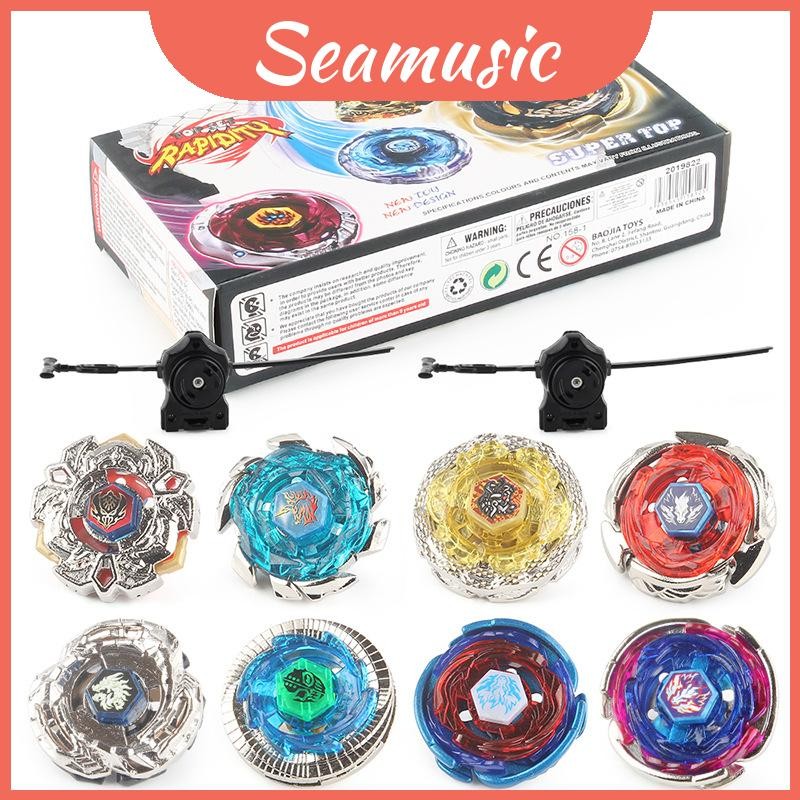 Ultimate Piece 10 Alloy Spinning Top Toy Set For Thrilling Battles ...