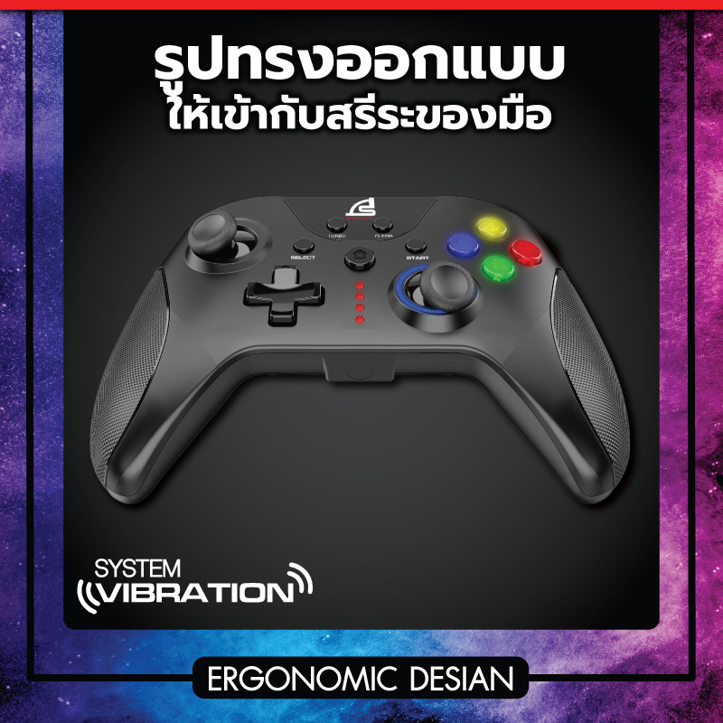 SIGNO GP-660 EXCELER GAMING CONTROLLER จอยเกม จอยคอนโทรลเลอร์ | Shopee ...
