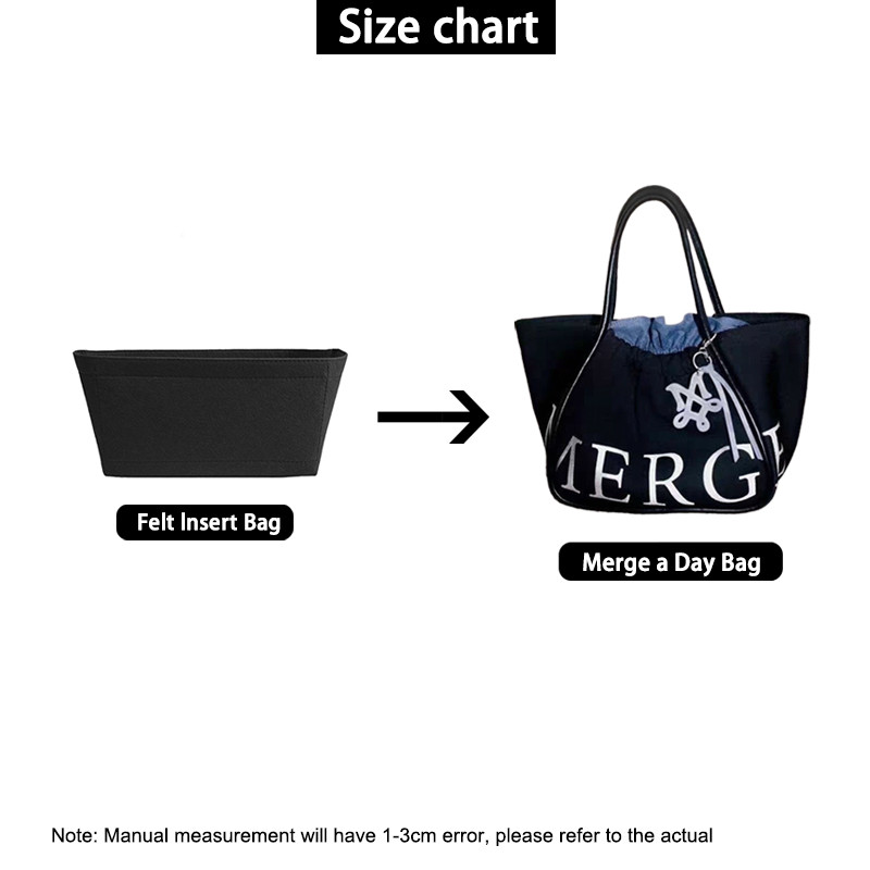 Evertoner Felt Inner Bladder for Merge A Day Bag Storage Bag The Liner ...