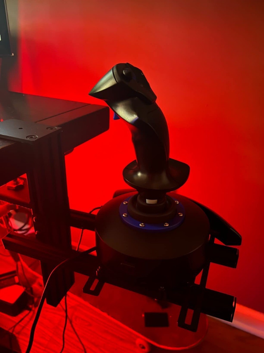 เดสก์ท็อปจําลอง Flying Joystick Bracket คันเร่ง x56 Tumaster Warthog Lastda VKB Wing Katsu Orion ...