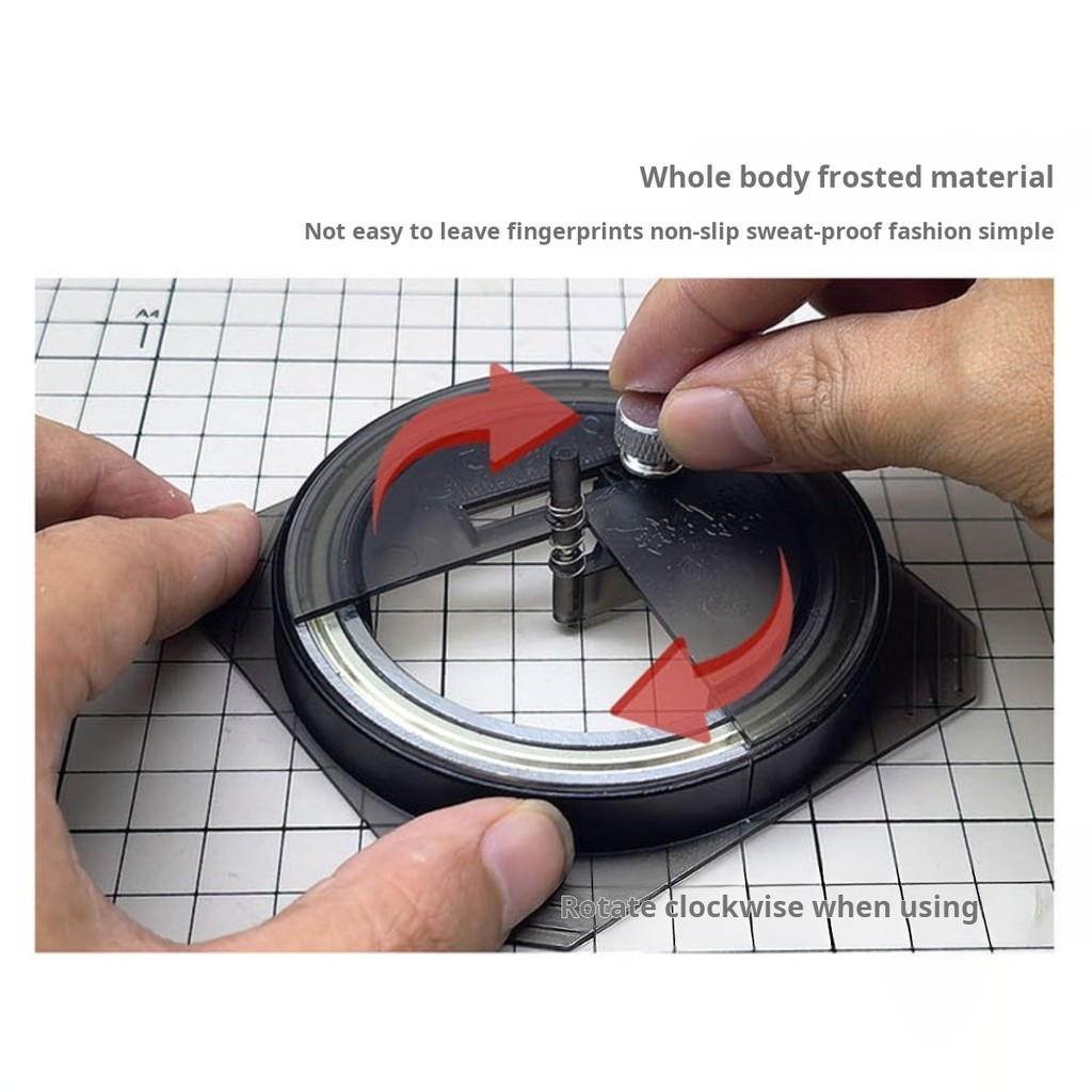 1-50 มม.เหล็กทังสเตน Precision Circular Cutter อลูมิเนียม MS-075 ...