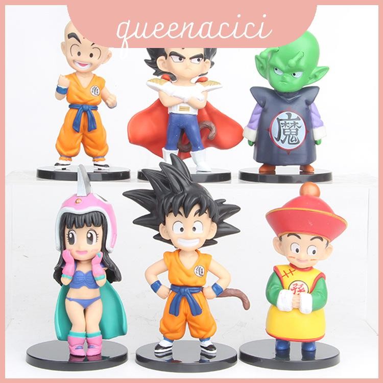 Dragon Z Ball รุ่น Q ตุ๊กตาสะสม Goku Krillin Decor chi-chi Car | Shopee ...
