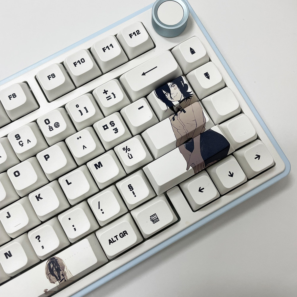 Reze Keycaps โปรไฟล์เชอร์รี่ PBT Dye Sublimation Chainsaw Man Keycaps ...