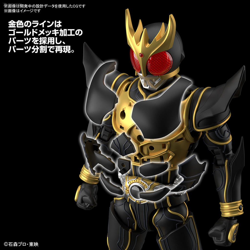 Bandai FRS Figure-rise Standard Kamen RIDER MASKED RIDER KUUGA Aninm ...