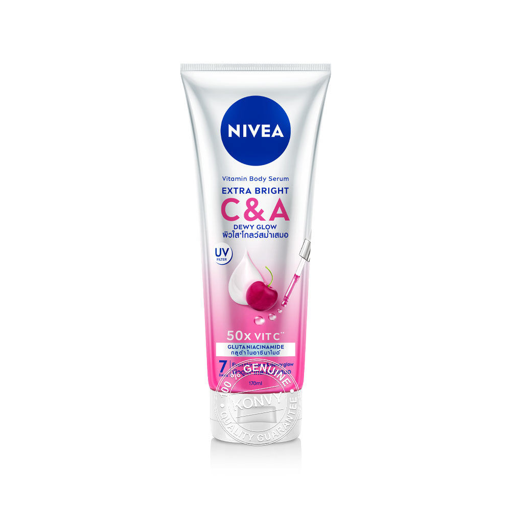 NIVEA Extra White C & A Vitamin Lotion นีเวีย วิตามินโลชั่นทาตัว ...