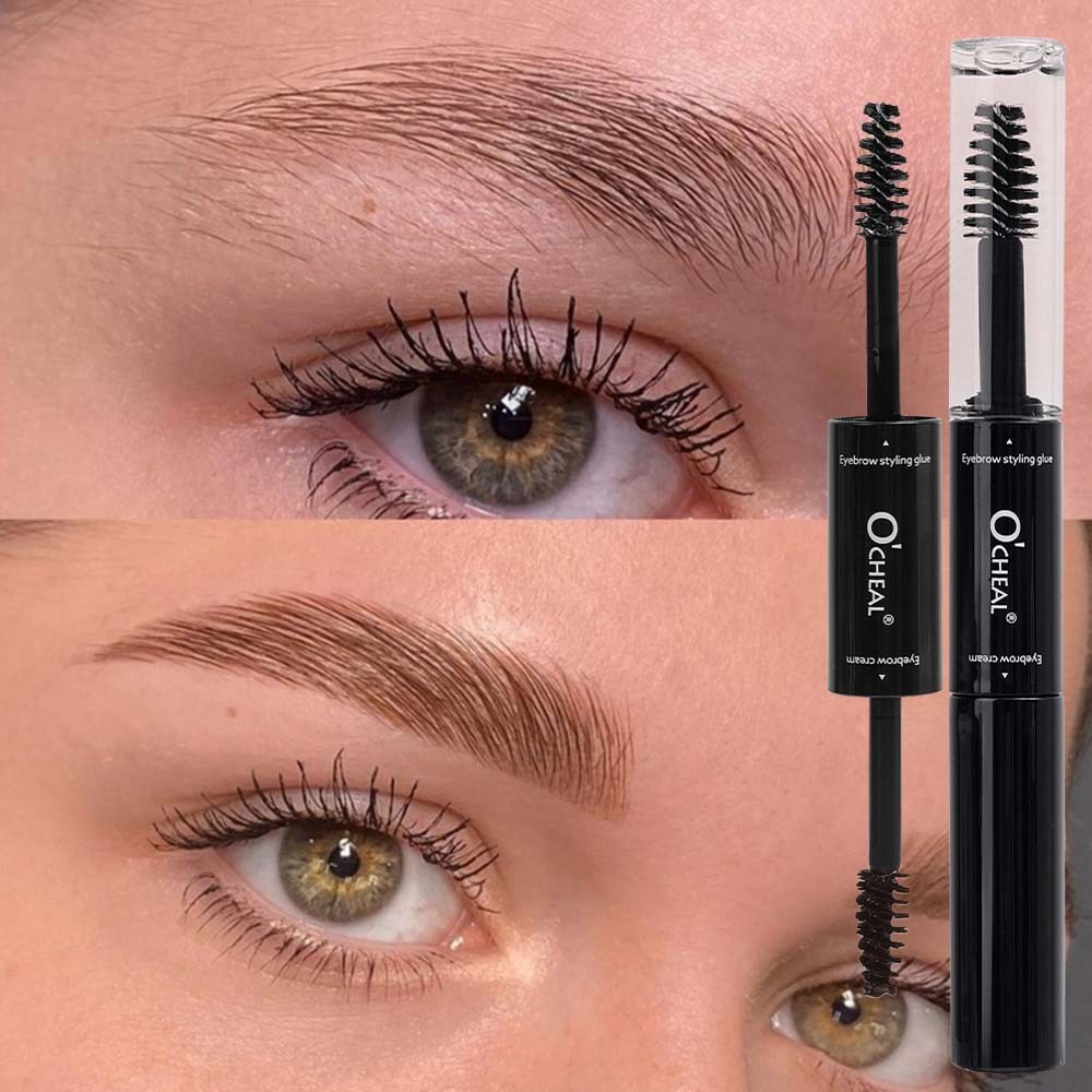 Natural Fluffy Eyebrow Effect Setting Liquid - Quick Drying 2-in-1 ...