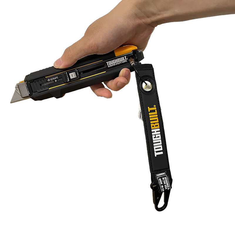 Toughbuilt TB-54S2-C Hook & Loop Tool CarabinerHeavy Duty Sprayed Key ...