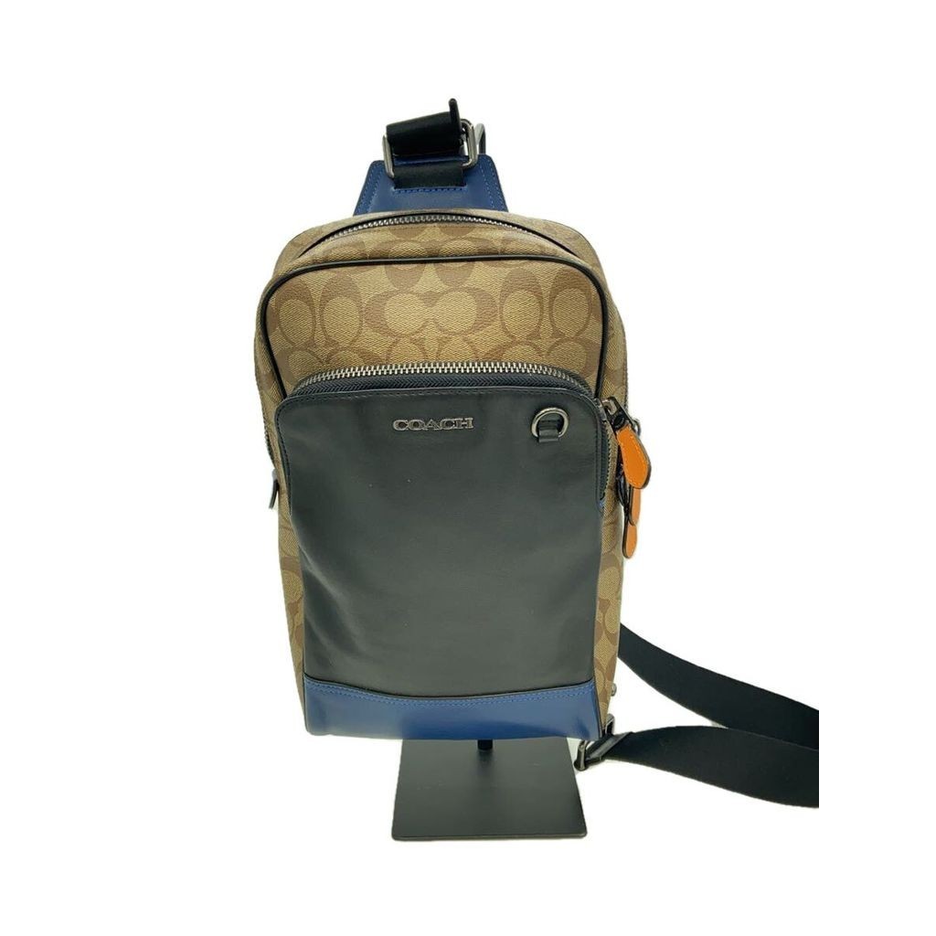 Coach Shoulder Bag Leather Beg Total Pattern F89935 Body Signature ส่ง ...