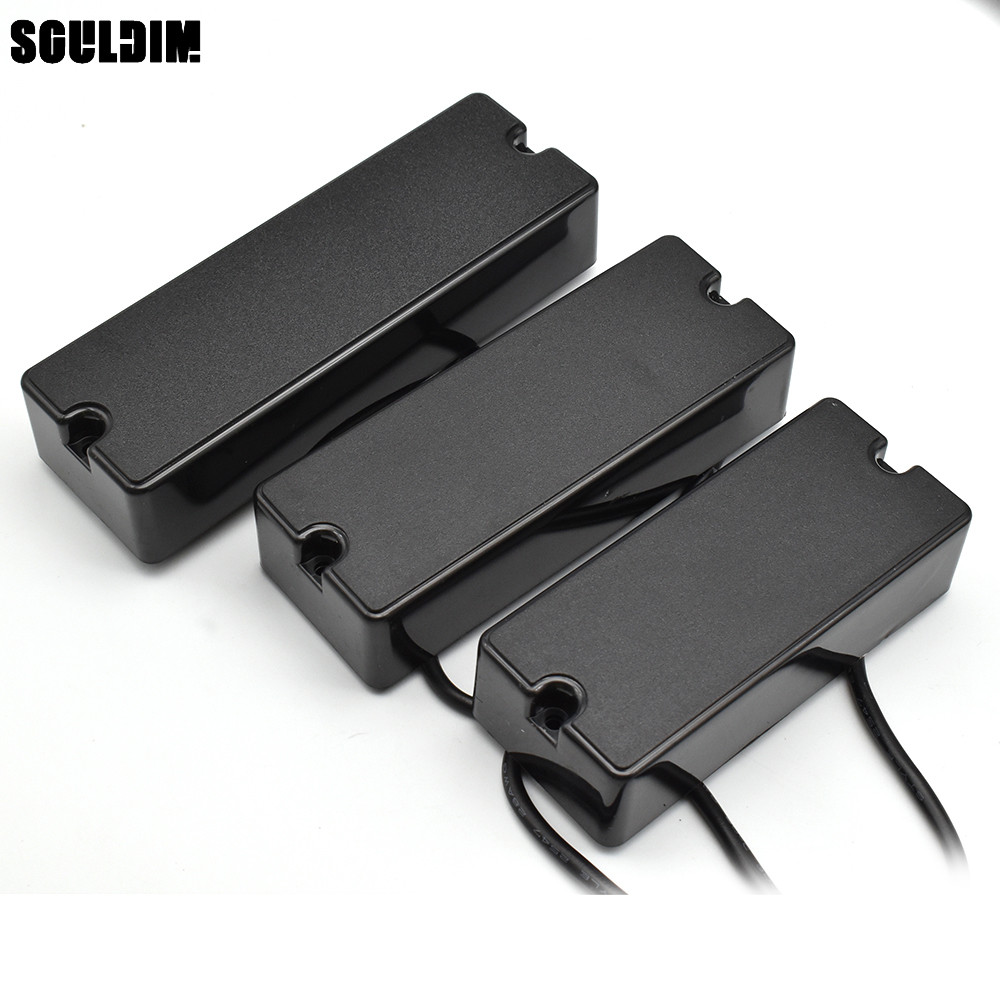 Active Bass Pickup Soapbar 4/5/6 String Bass Pickup Double Coil ...