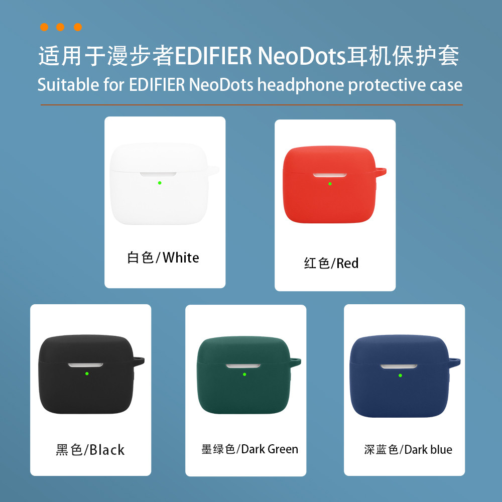 For EDIFIER NeoDots Case Silicone Soft Case Cute Lanyard Pendant ...