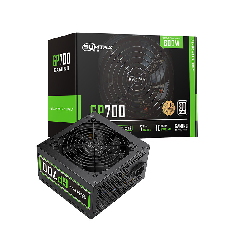 GP700 Rated 600W Host White Label Desktop power 500W แหล่งจ่ายไฟ ...