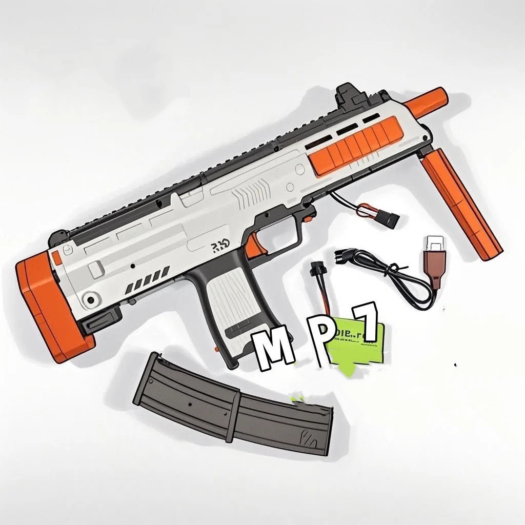 MP7 Electric Toy Gun Scar Scar Toy Gun | Shopee Thailand