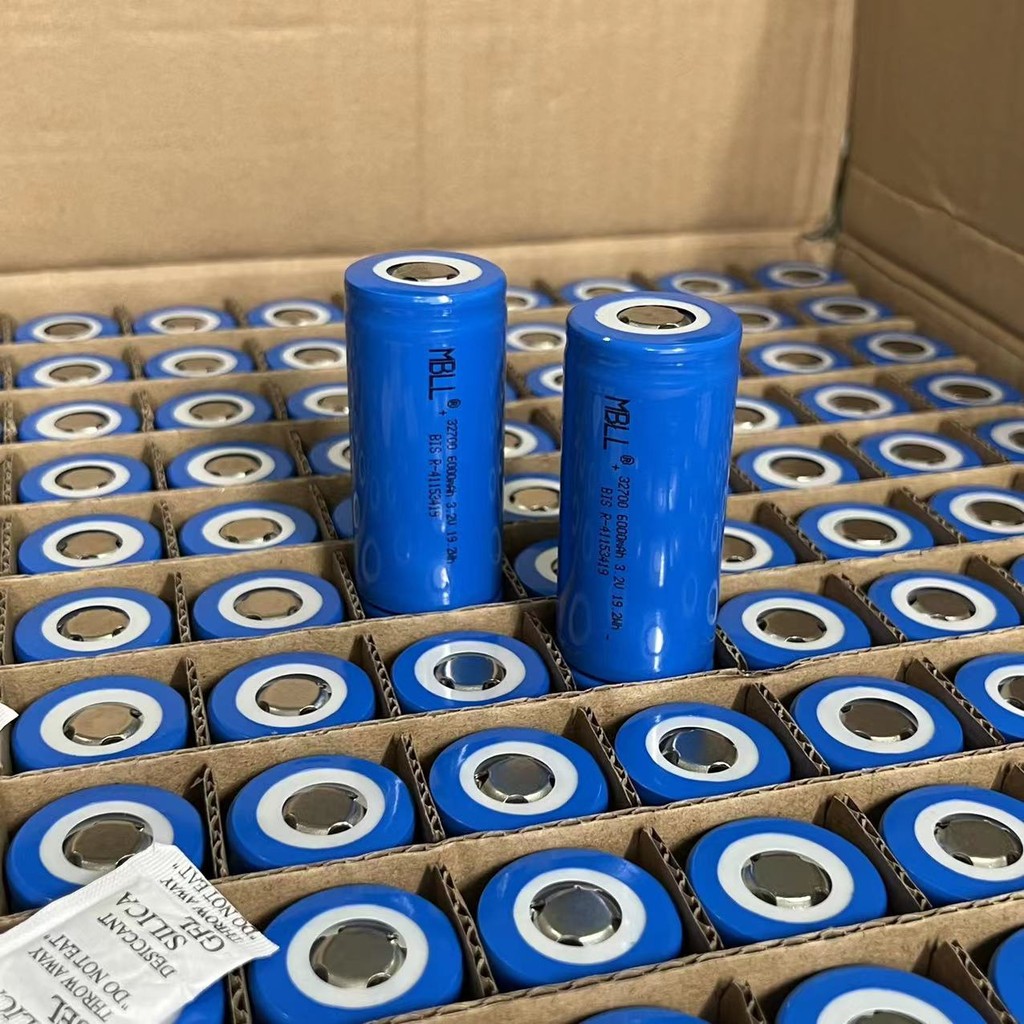 แบตเตอรี่ลิเธียมฟอสเฟต LiFePO4 32700 (32650) 3.2V 6000mah MBLL battery ...