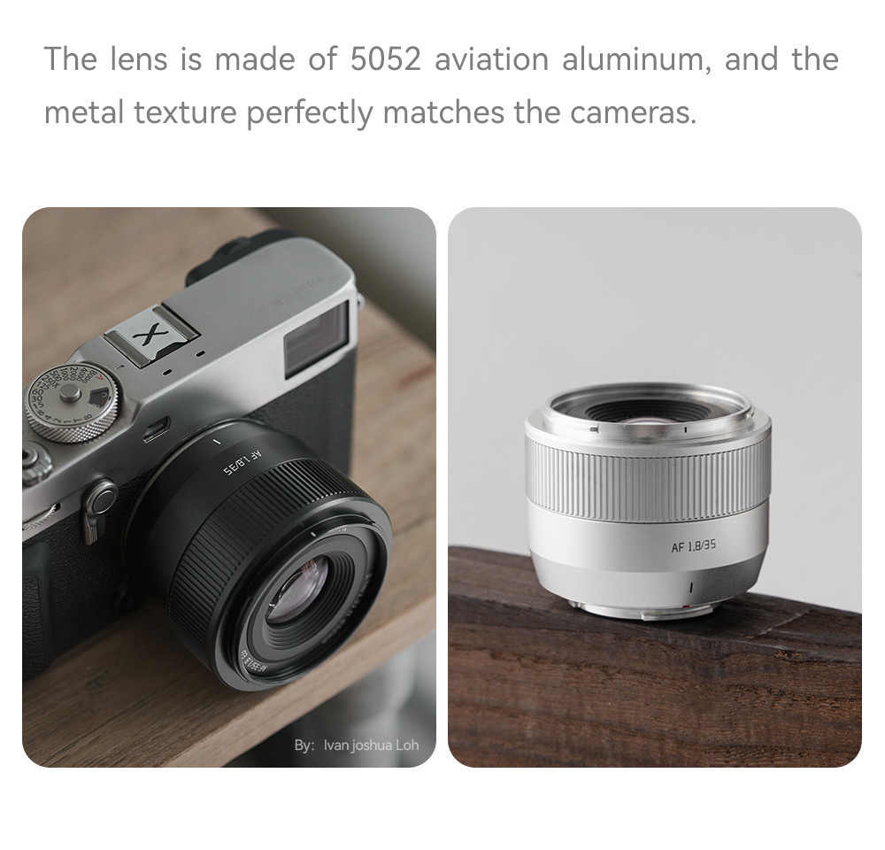 TTArtisan 35 มม.F1.8 II AF Auto Focus APS-C รูรับแสงขนาดใหญ่ Prime เลนส์สําหรับกล้อง Portrait ...