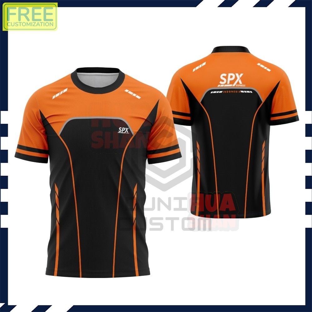 SPX Express Jersey - เสื้อยืดผู้ชาย Driver Courier Shopee Package Short ...