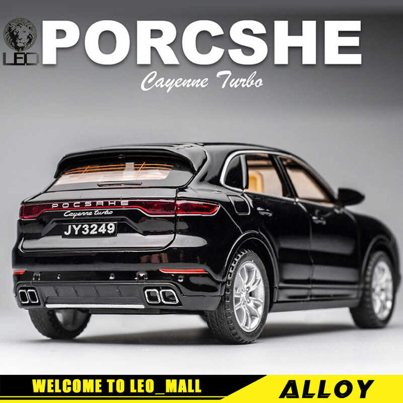 LY LEO 1:32 Porsche Cayenne Sound & Light Function The Door Can Be ...