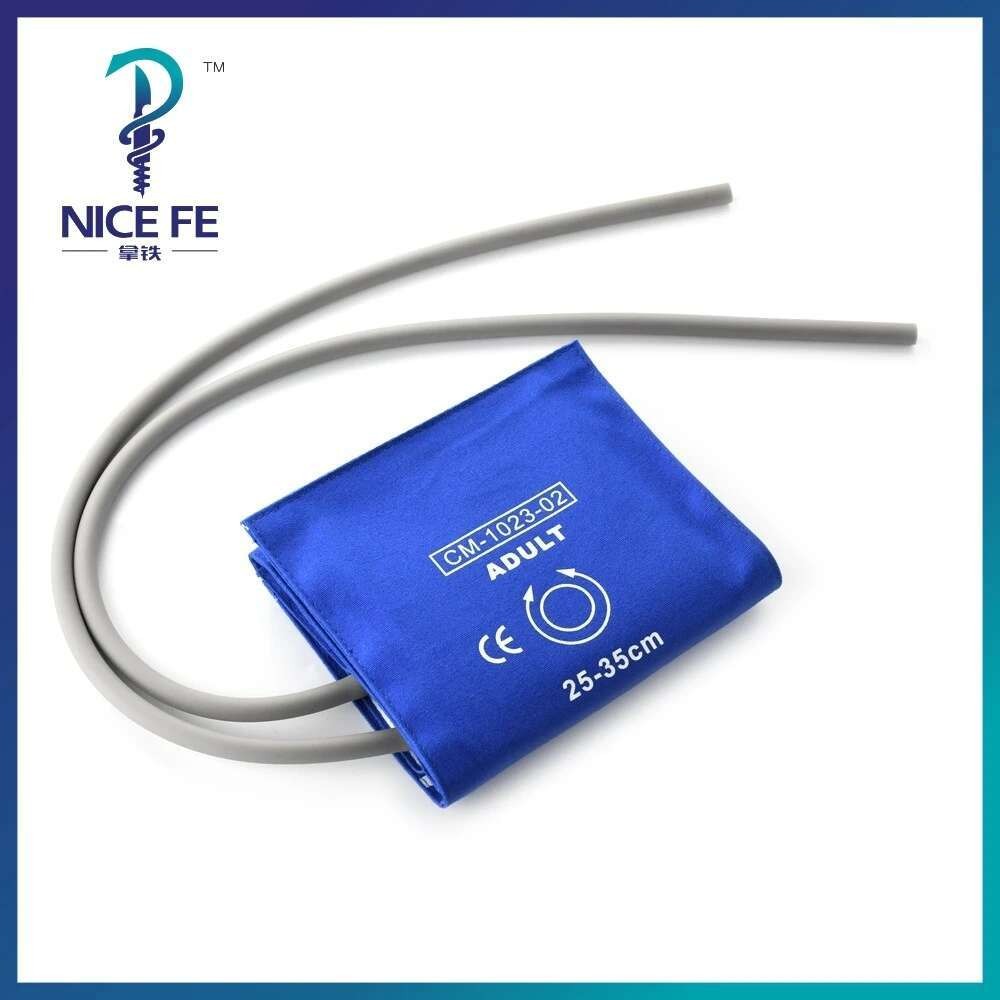 ความดันโลหิต NIBP Cuff Professional คุณภาพผ้าฝ้าย Double-Tube ผู้ใหญ่ ...
