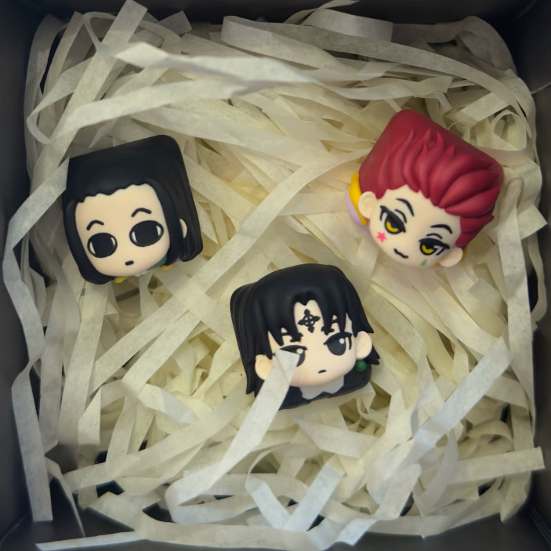 HUNTERHUNTER Keycap น่ารักการ์ตูน MX สวิทช์ 3D Creative Mechanical ...