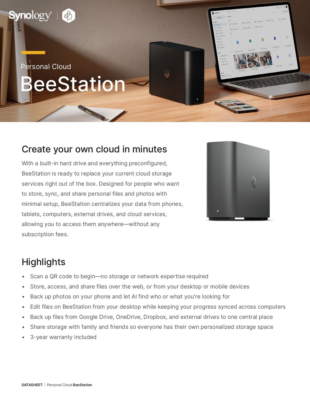 SYNOLOGY Storage Solutions – NAS / HDD (อุปกรณ์จัดเก็บข้อมูลบนเครือข่าย ...