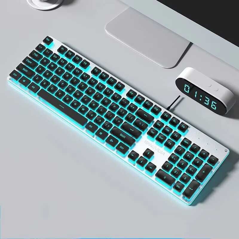 Forerunner Silent Abs Material Office Mechanical Keyboard Ergonomic ...