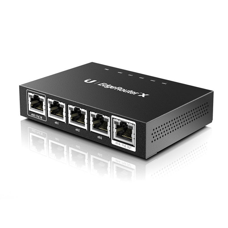 UBNT UBNT ER-X Gigabit Wired Router ในครัวเรือน Mini 5-Port Enterprise ...