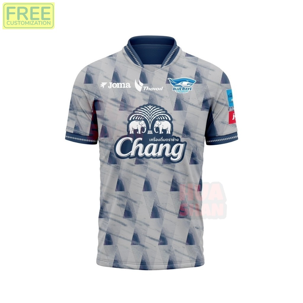 JOMA ของแ ท้ ! สโมสร บลูเวฟ ชลบุรี เสื้อเเข่ง ชุดที่สาม 2025 JOMA X BLUEWAVE CHONBURI THIRD ...
