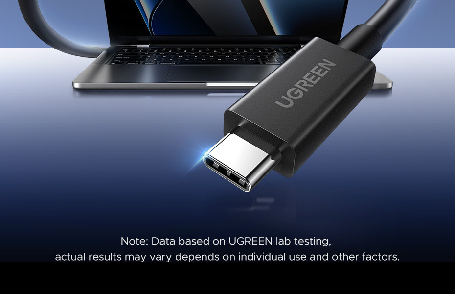 UGREEN 240W Thunderbolt 5 สาย USB C E-Marker สายชาร์จเร็ว 16K@60Hz 120Gbps Data Cable | Shopee ...