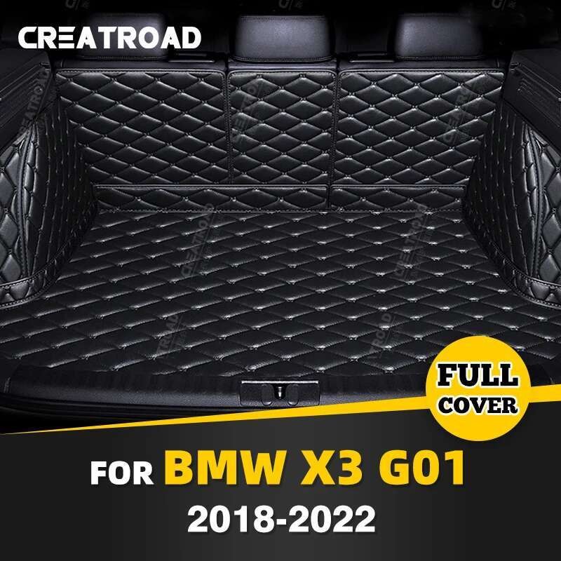 Auto Full Coverage Trunk สําหรับ BMW X3 G01 2018-2022 21 20 19 รถ Boot ...